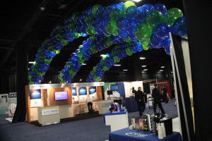 Balloon Feature for Conventions & Trade Shows | Balloon & Confetti Events